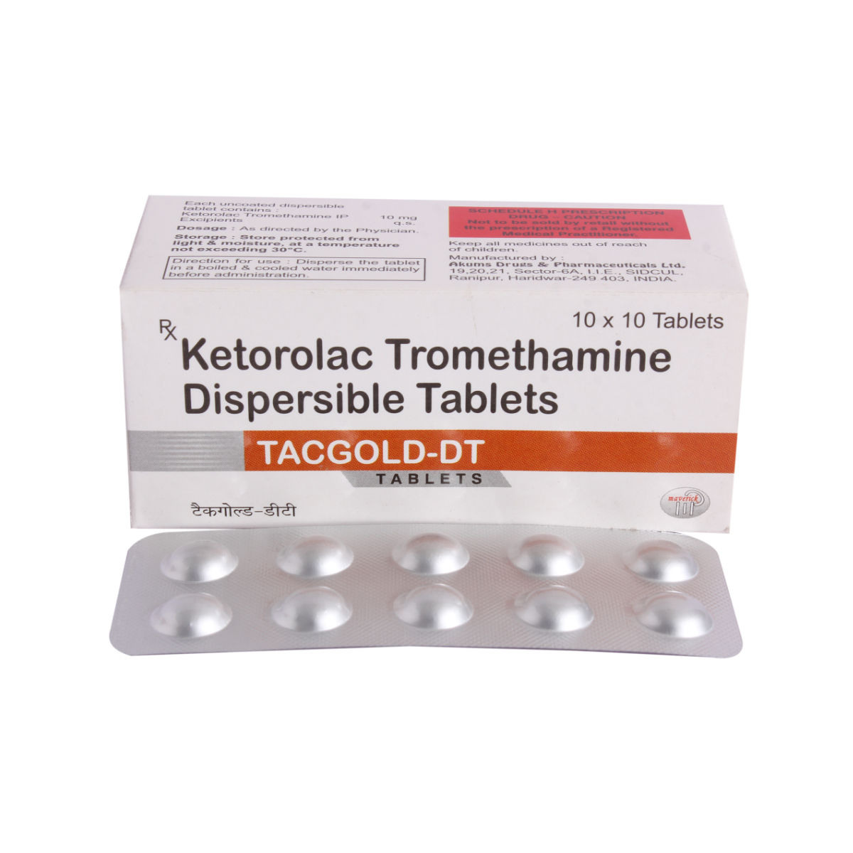 Tacgold-DT Tablet 10's Price, Uses, Side Effects, Composition - Apollo ...