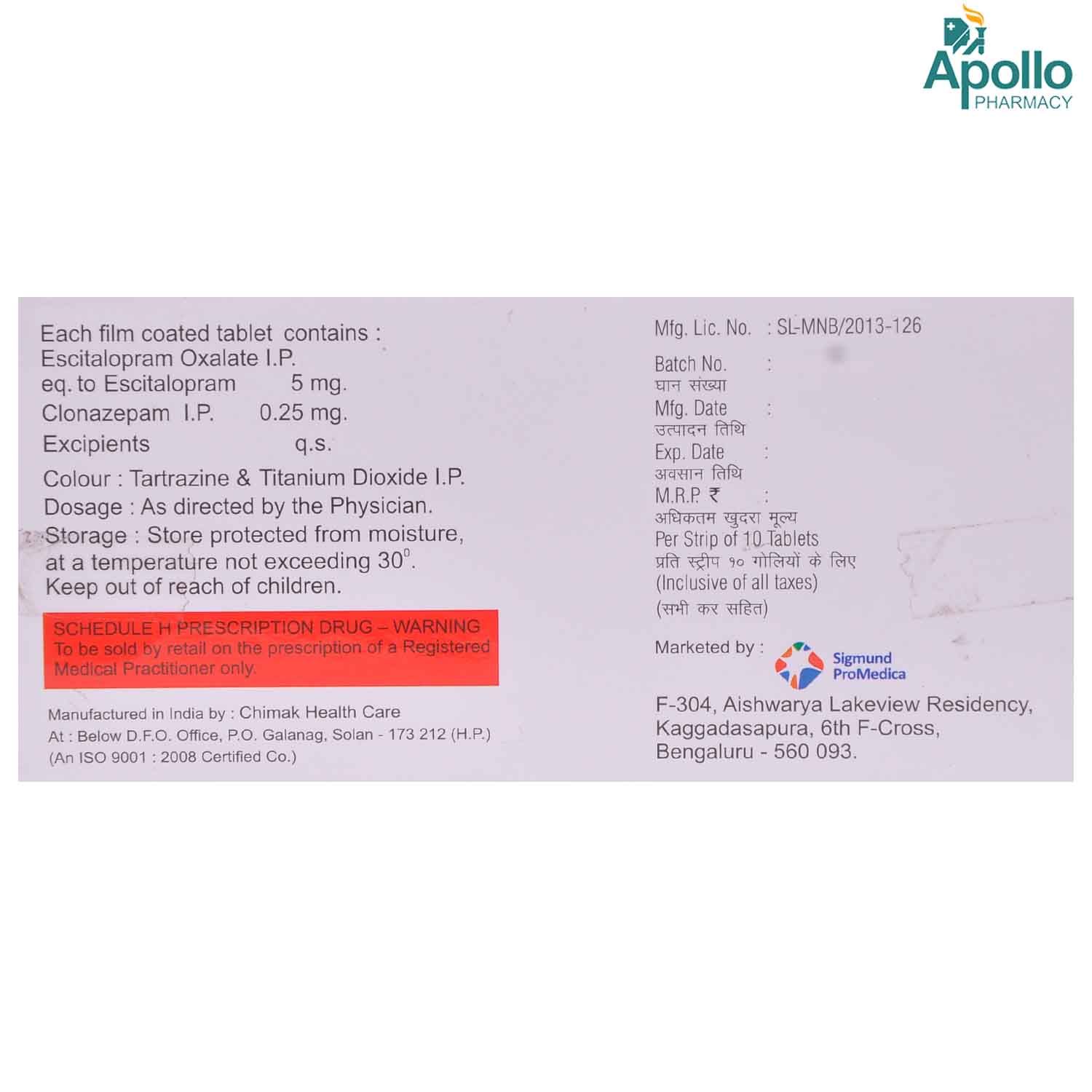 TALOH TABLET Price, Uses, Side Effects, Composition - Apollo Pharmacy