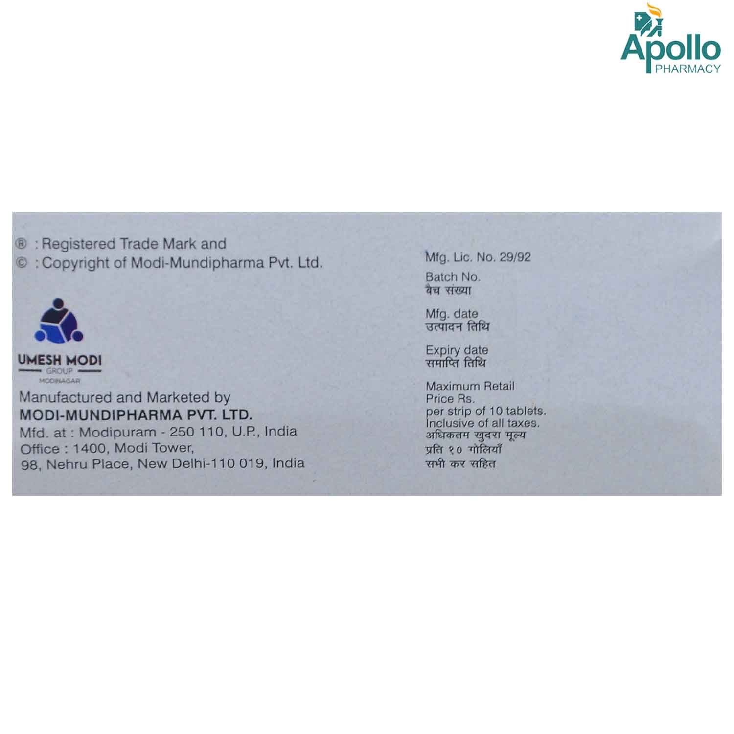 Tamcontin 0.4 Tablet 10's Price, Uses, Side Effects, Composition ...