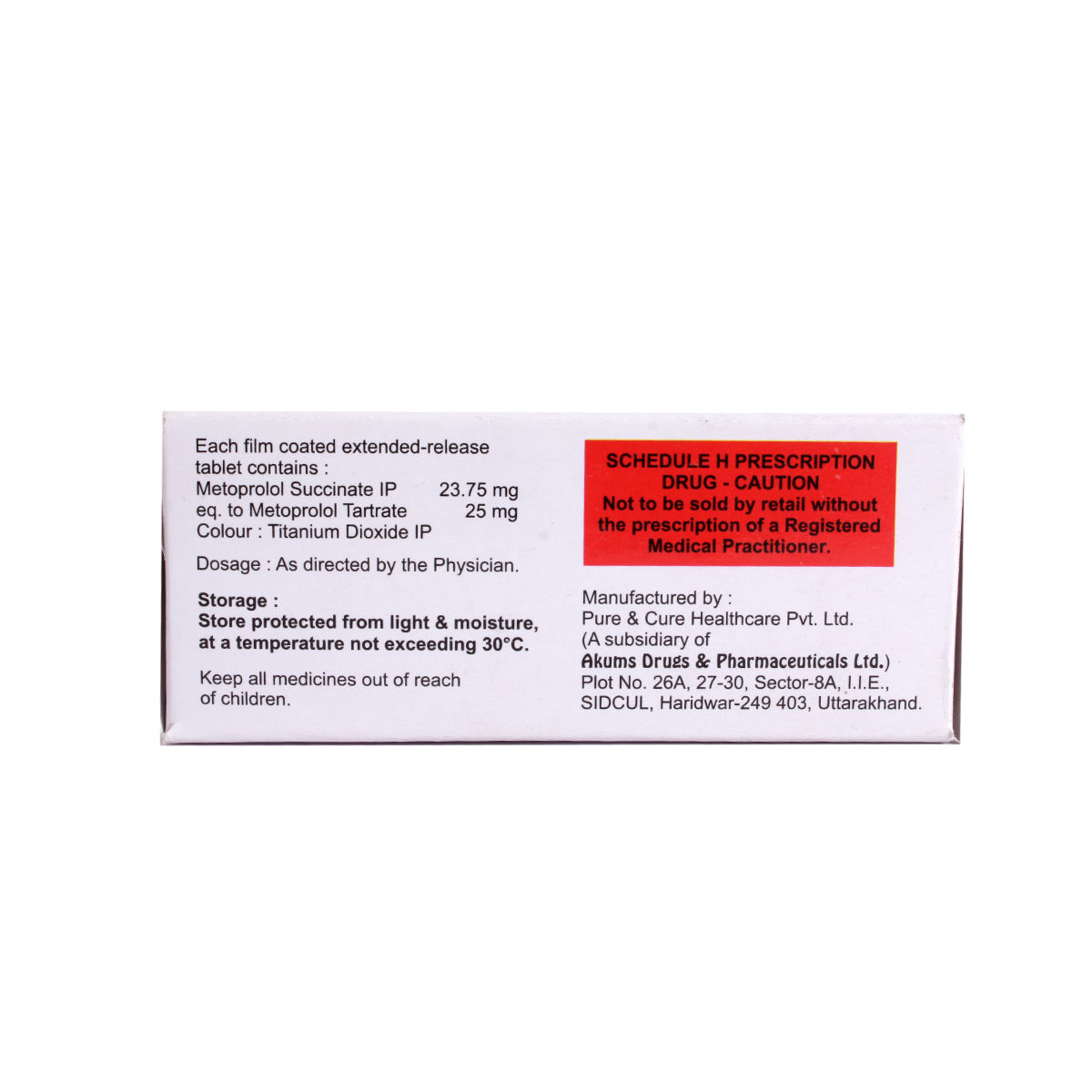 Tamepro 25 Tablet 10's Price, Uses, Side Effects, Composition - Apollo ...