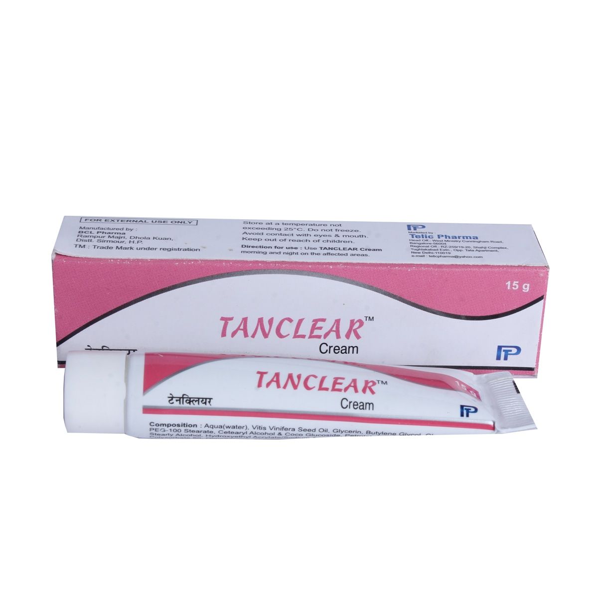 Tanclear Cream 15 gm Price, Uses, Side Effects, Composition - Apollo ...