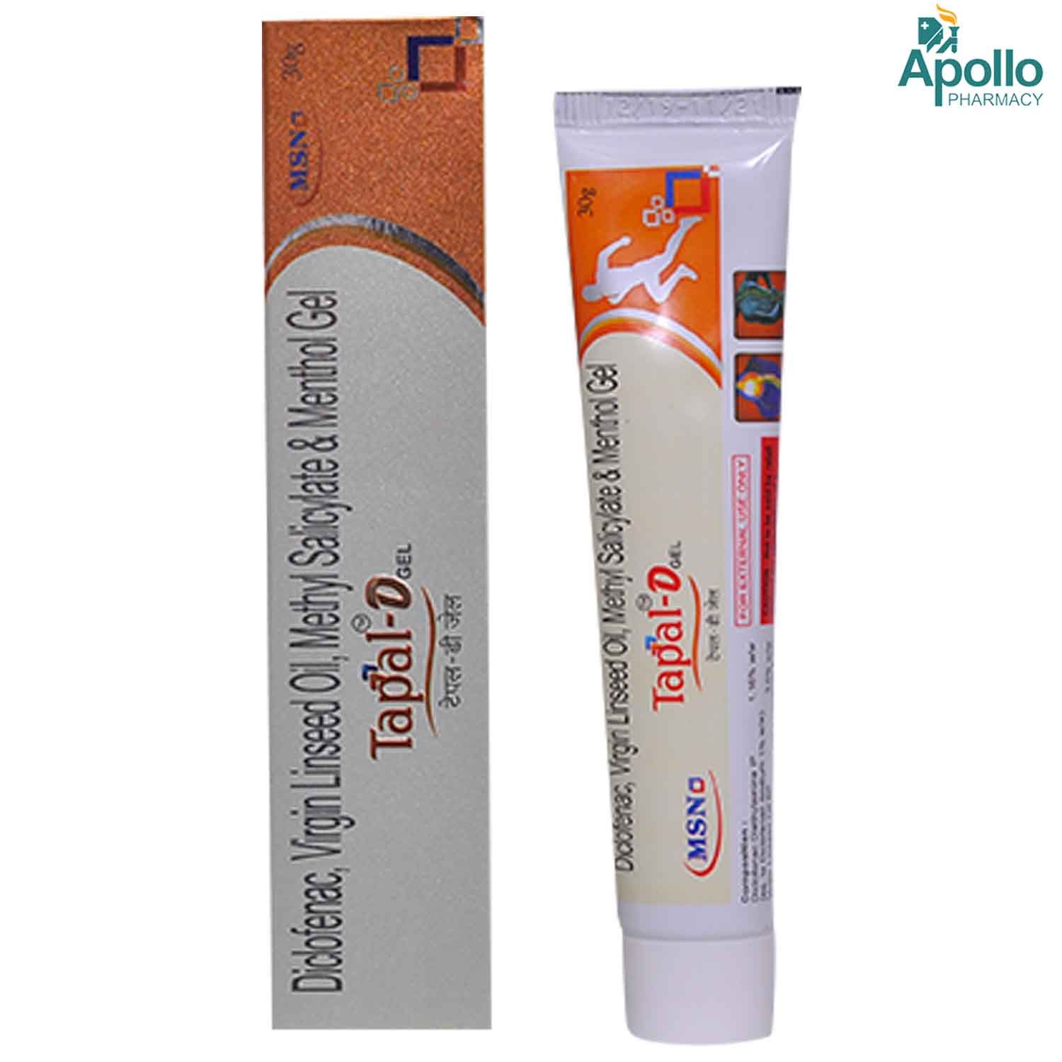 TAPAL D GEL 30GM Price, Uses, Side Effects, Composition - Apollo Pharmacy
