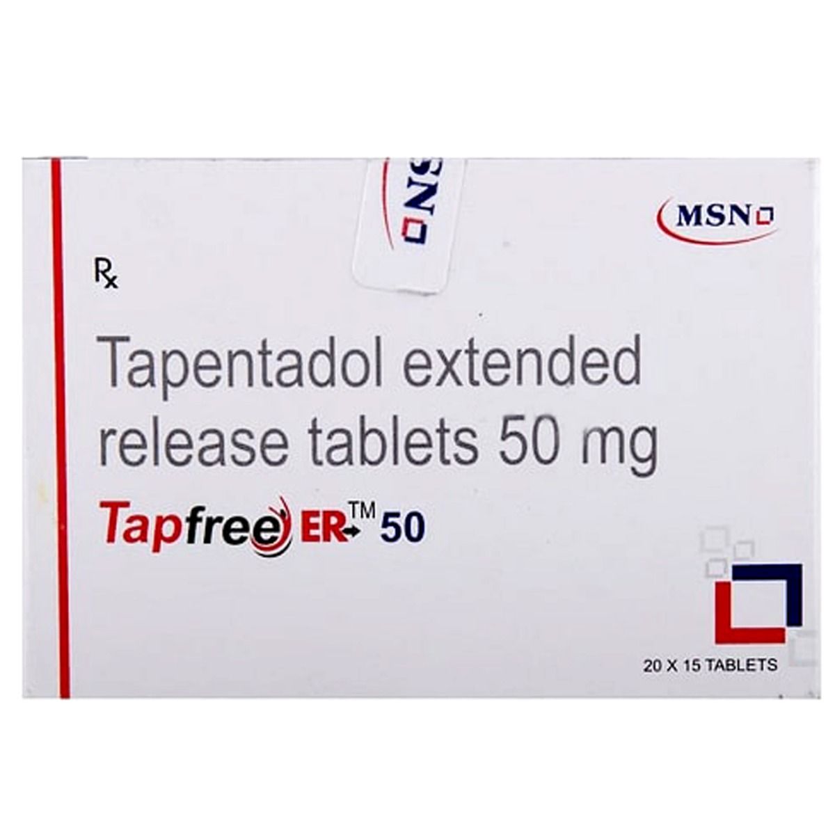 Tapfree ER 50 Tablet 15's Price, Uses, Side Effects, Composition ...