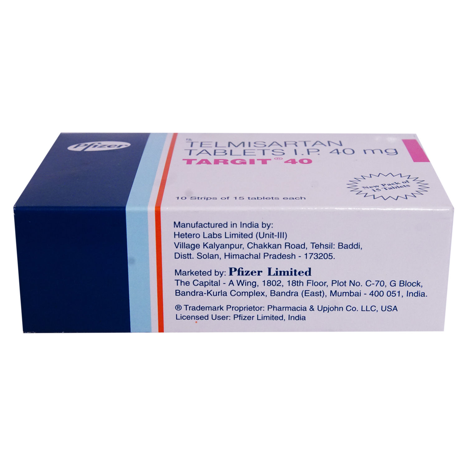 Targit 40 Tablet 15's Price, Uses, Side Effects, Composition - Apollo ...