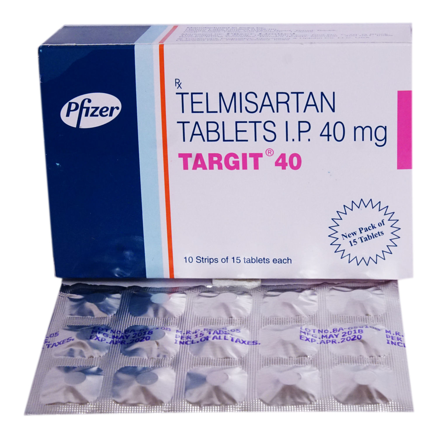 Targit 40 Tablet 15's Price, Uses, Side Effects, Composition - Apollo ...