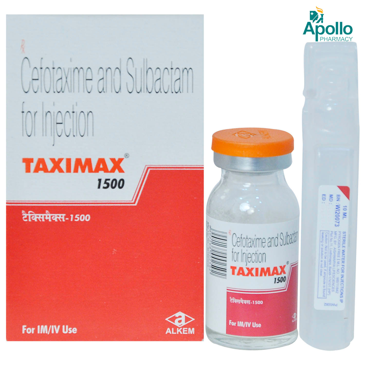 Taximax 1500 Injection 1's Price, Uses, Side Effects, Composition ...