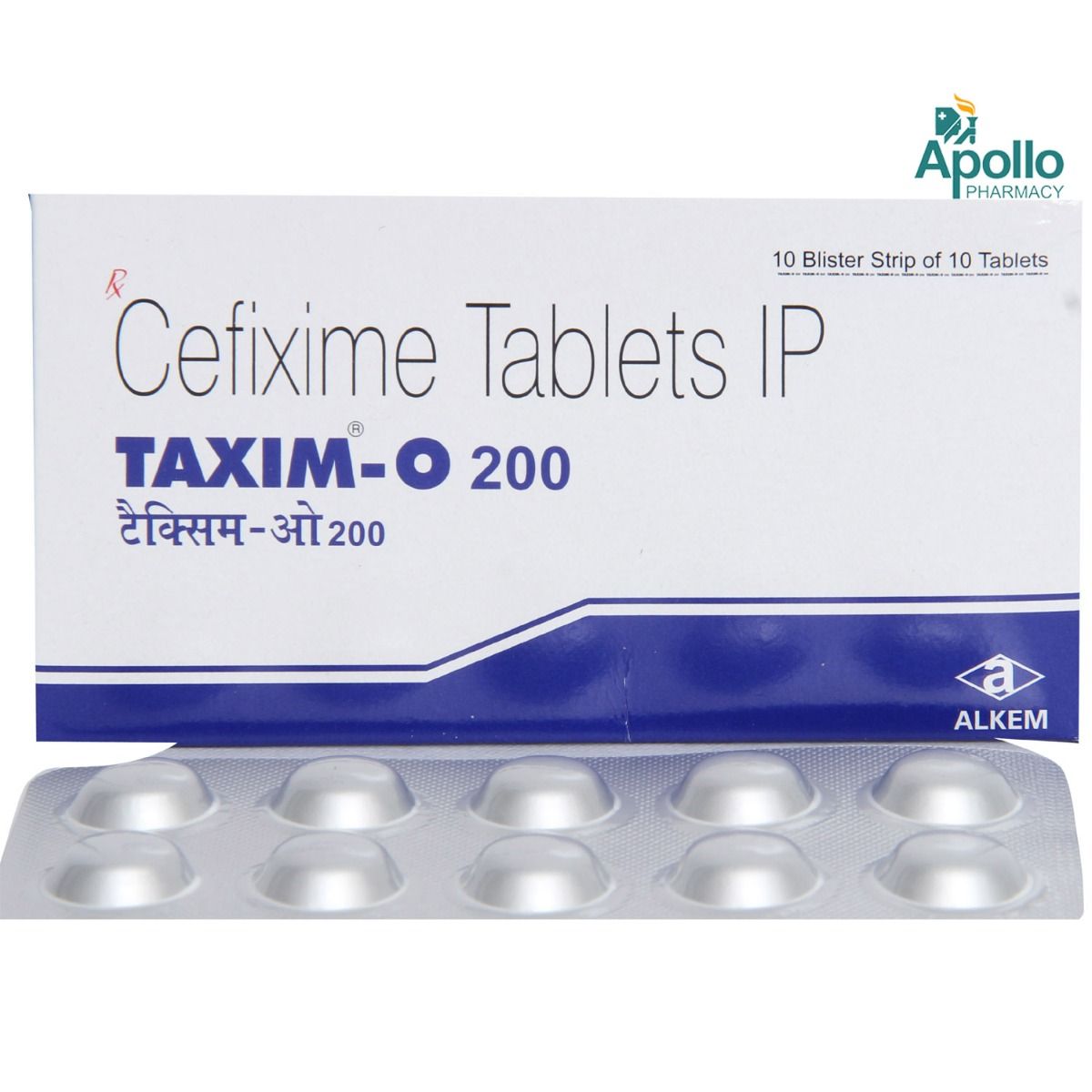 Taxim-O 200 Tablet 10's Price, Uses, Side Effects, Composition - Apollo ...