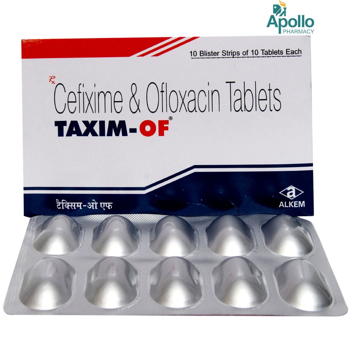 Taxim-OF Tablet 10's Price, Uses, Side Effects, Composition - Apollo ...