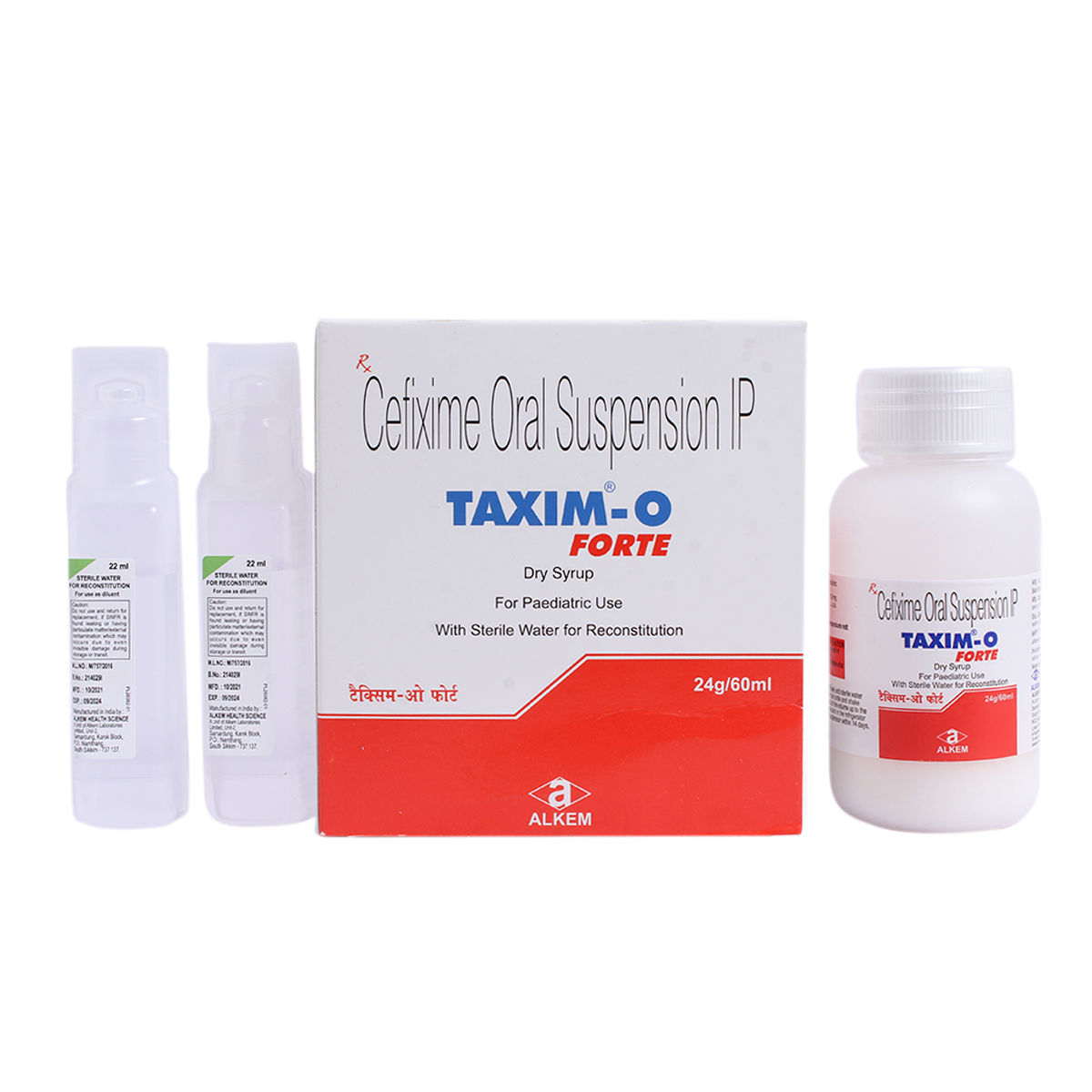 TAXIM-O FORTE 100MG PAED DRY SYP 24GM/60ML Price, Uses, Side Effects ...