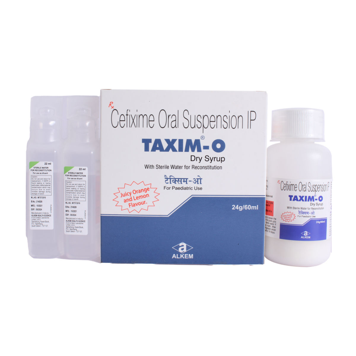 Taxim-O Orange & Lemon Dry Syrup 60 ml Price, Uses, Side Effects ...