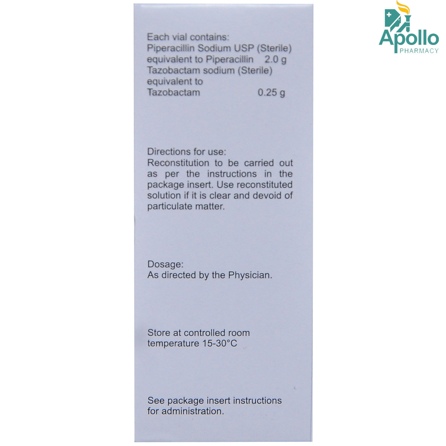 Tazomac 2.25gm Injection 1's Price, Uses, Side Effects, Composition ...