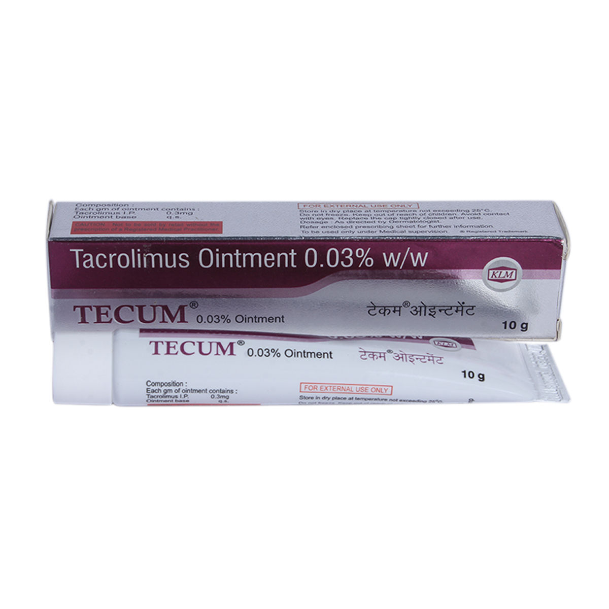 Tecum 0.03% Ointment 10gm Price, Uses, Side Effects, Composition ...