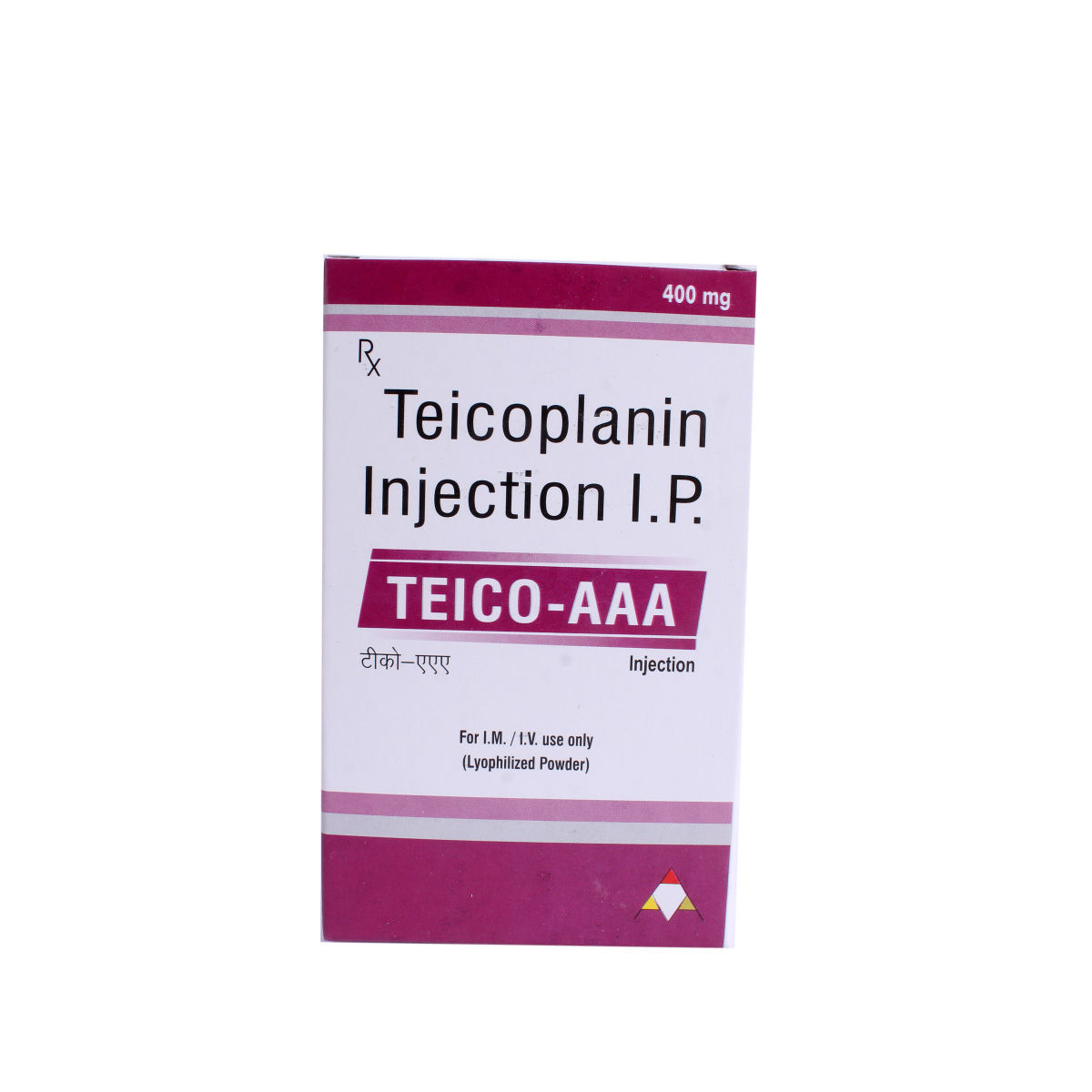 Teico-Aaa 400 mg Injection 1's Price, Uses, Side Effects, Composition ...