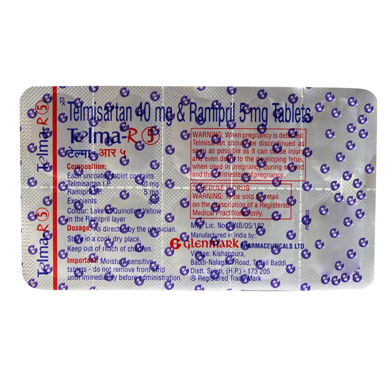 Telma R 5 Tablet 10'S Price, Uses, Side Effects, Composition - Apollo ...