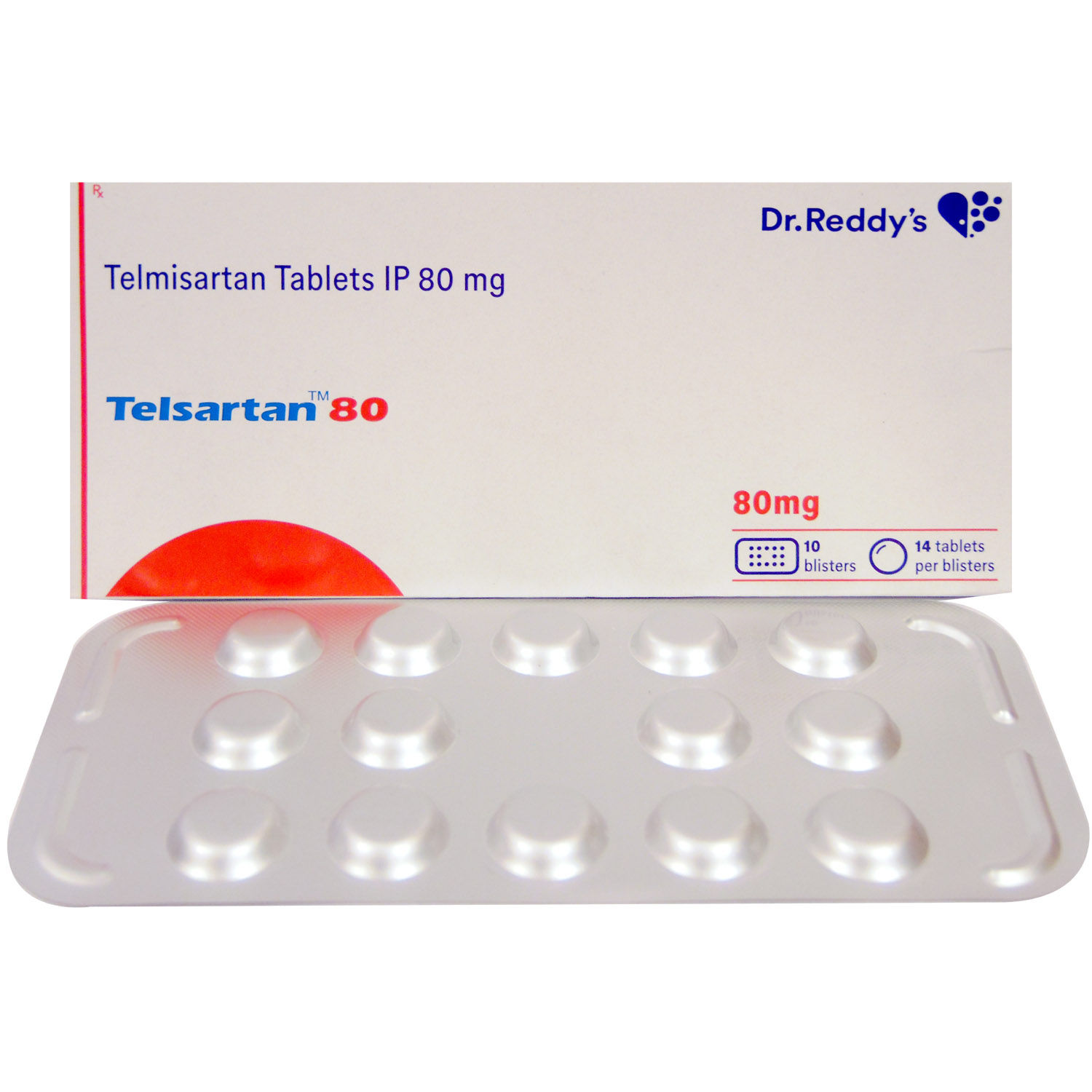 Telsartan 80 Tablet 14's Price, Uses, Side Effects, Composition ...