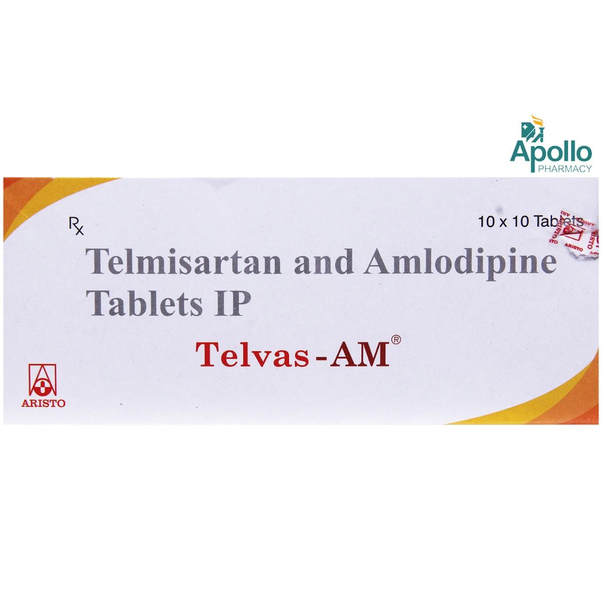 Telvas-AM Tablet 10's Price, Uses, Side Effects, Composition - Apollo ...