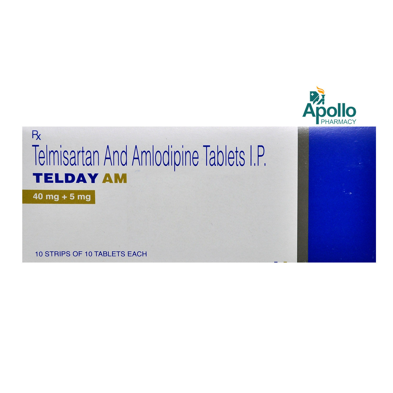 Telday AM Tablet 10's Price, Uses, Side Effects, Composition - Apollo ...