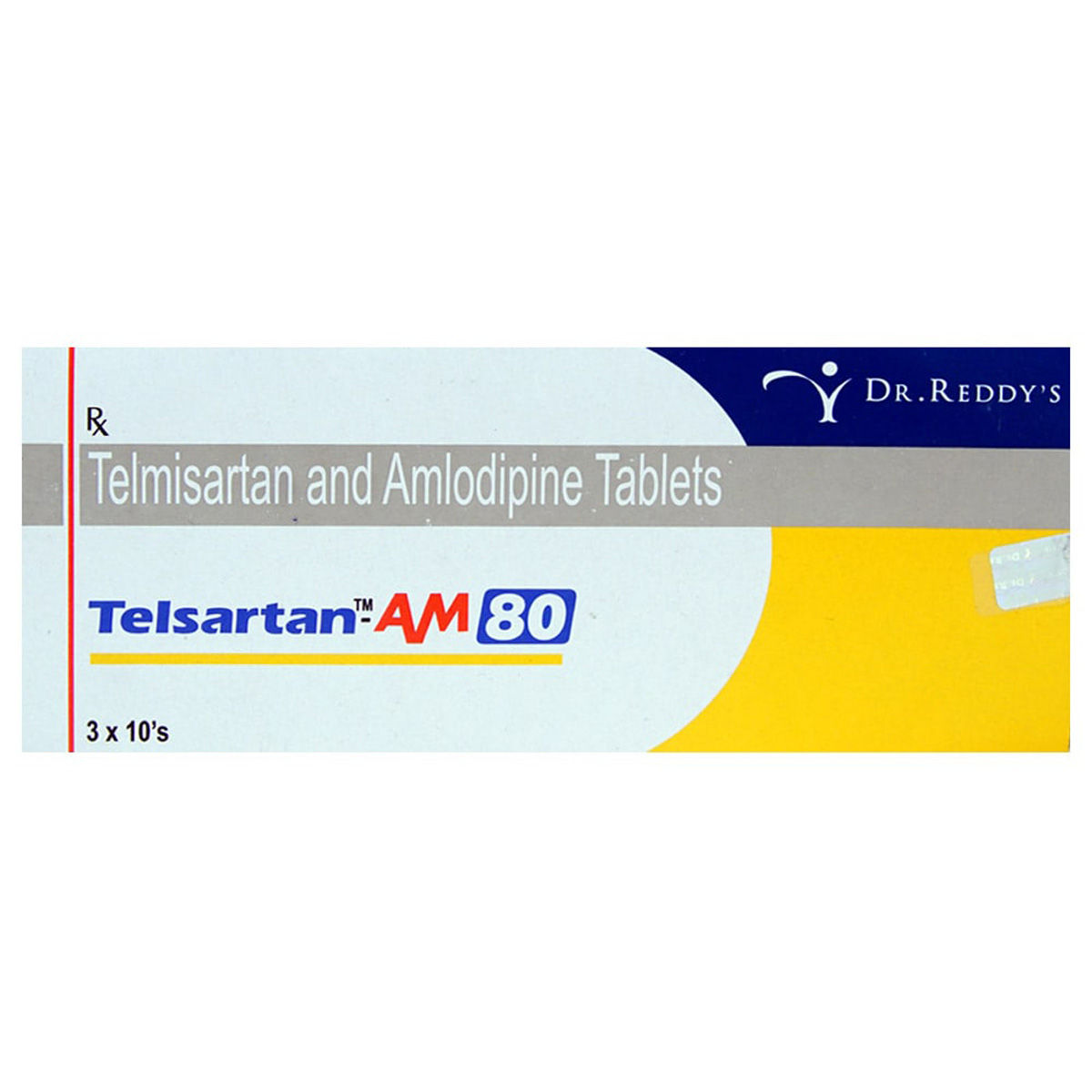 Telsartan AM 80 Tablet 10's Price, Uses, Side Effects, Composition ...