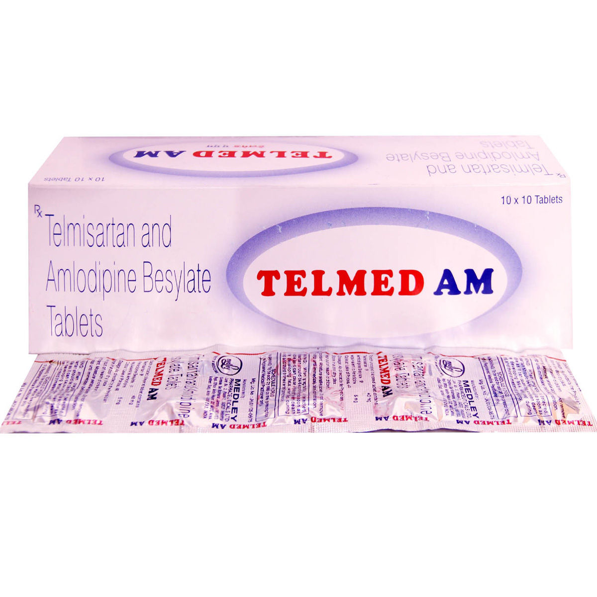 Telmed AM Tablet 10's Price, Uses, Side Effects, Composition - Apollo Pharmacy