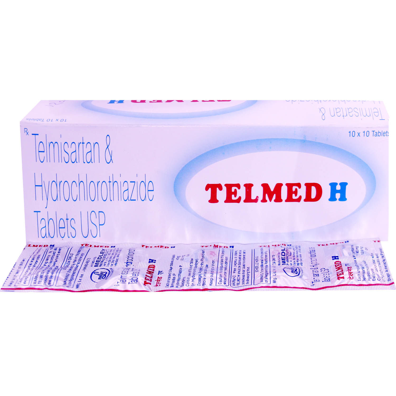Telmed H Tablet 10's Price, Uses, Side Effects, Composition - Apollo ...