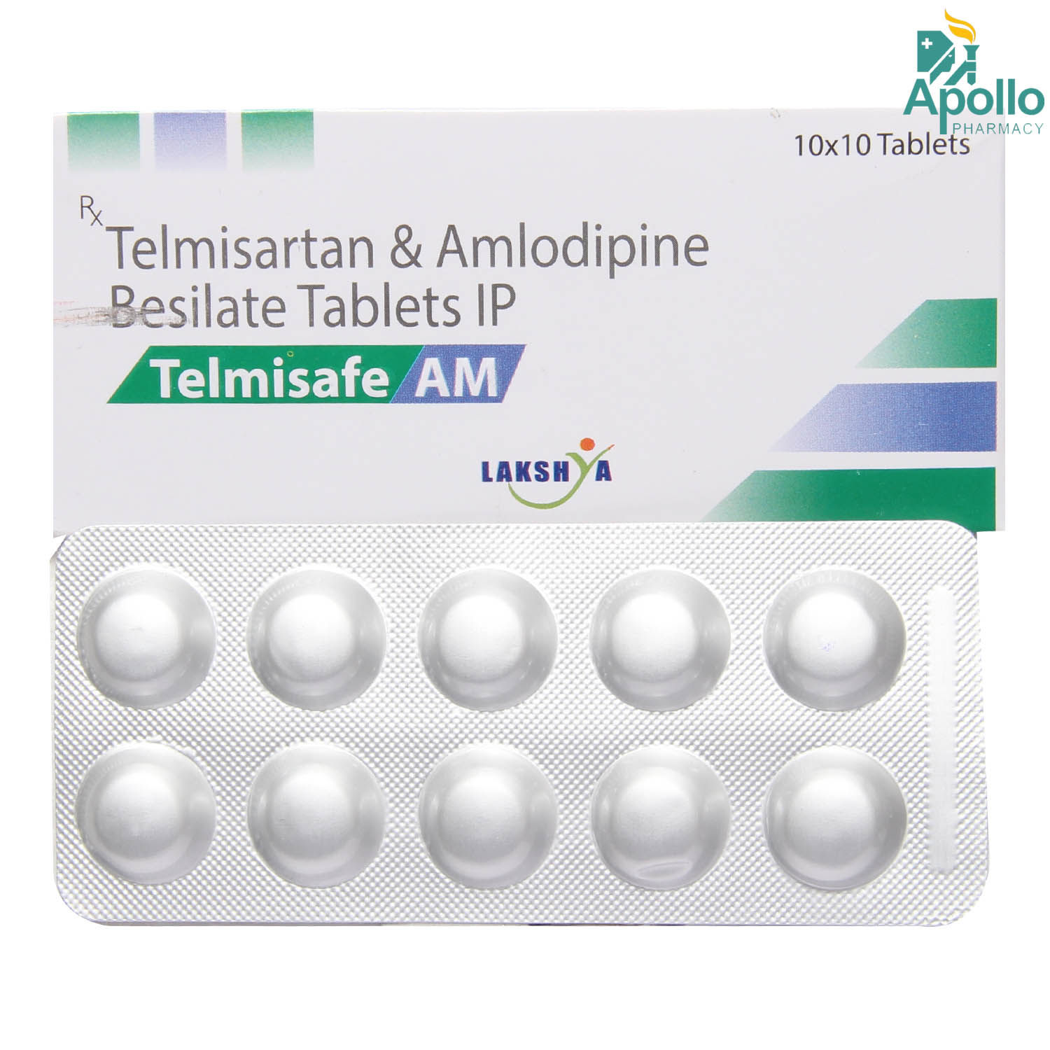 Telmisafe AM Tablet 10's Price, Uses, Side Effects, Composition ...