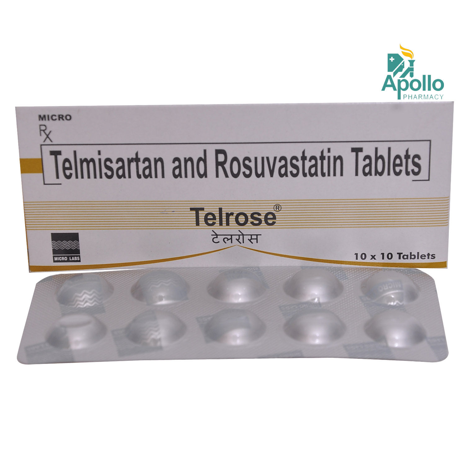 Telrose Tablet 10's Price, Uses, Side Effects, Composition - Apollo ...
