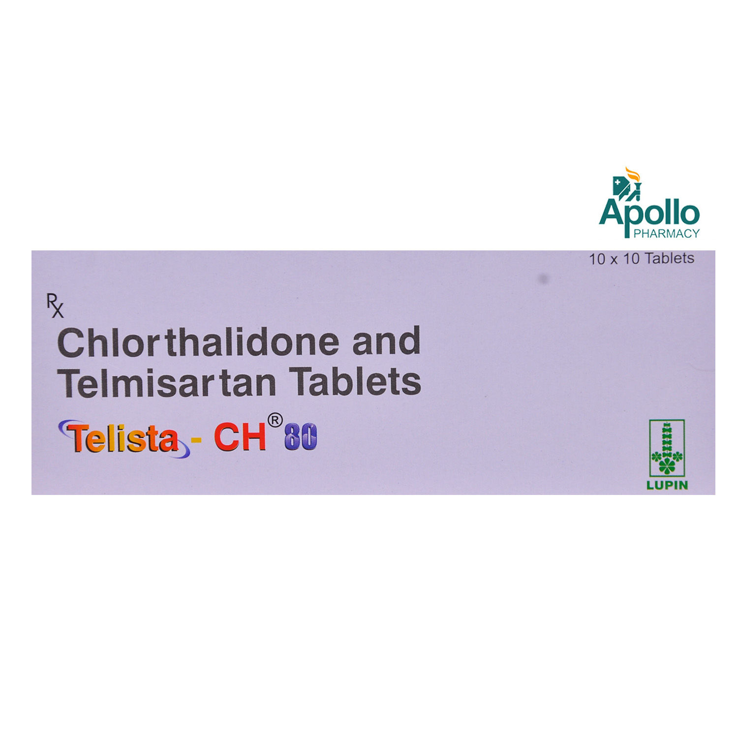 Telista CH 80 Tablet 10's Price, Uses, Side Effects, Composition ...