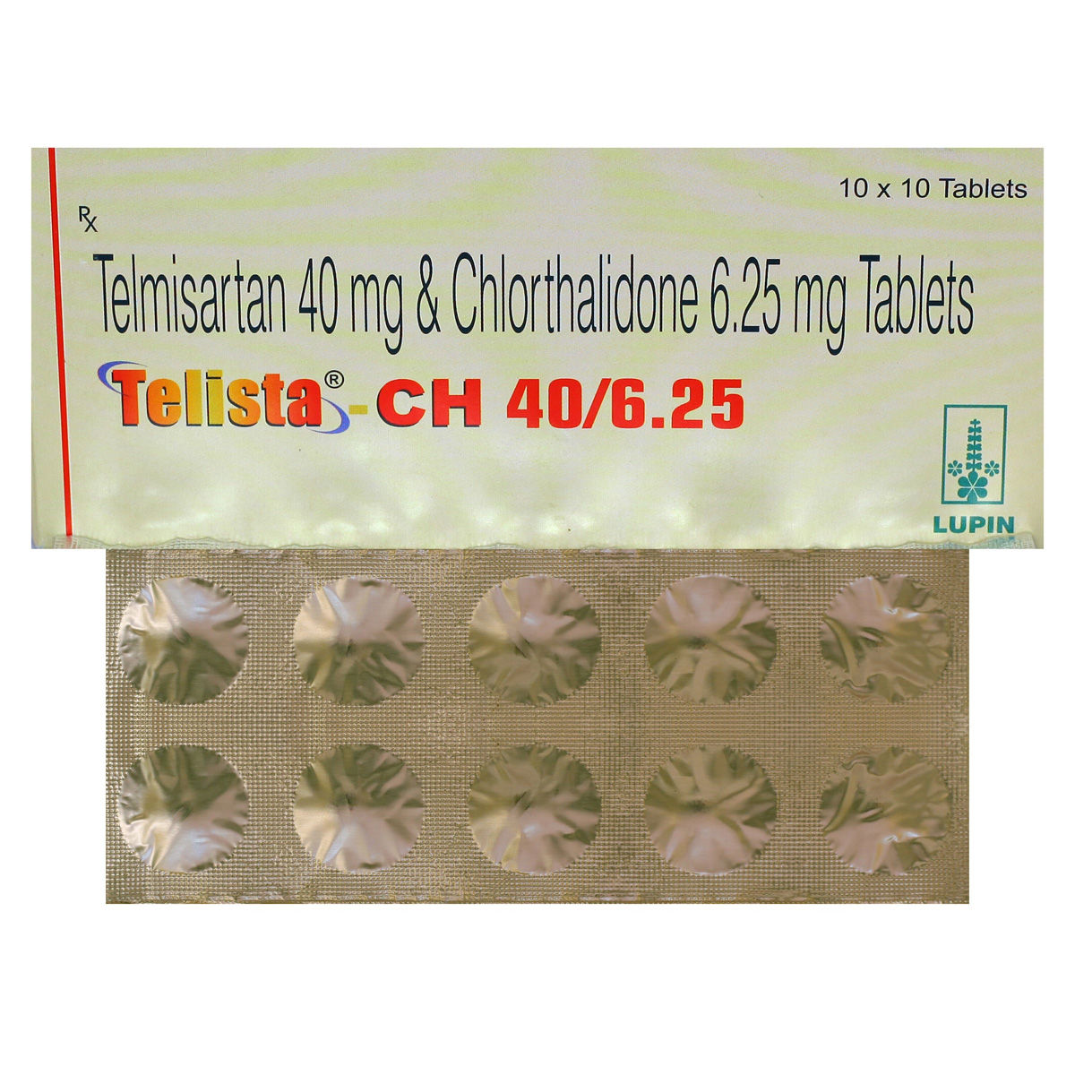 Telista CH 406.25 Tablet 10's Price, Uses, Side Effects, Composition ...