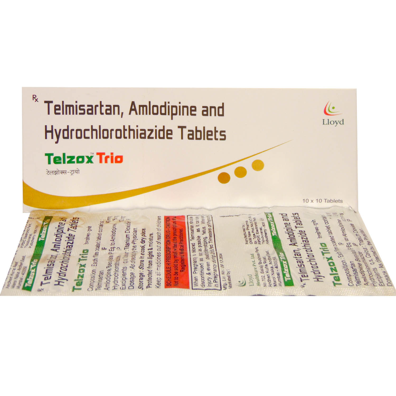 Telzox Trio Tablet 10's Price, Uses, Side Effects, Composition - Apollo ...