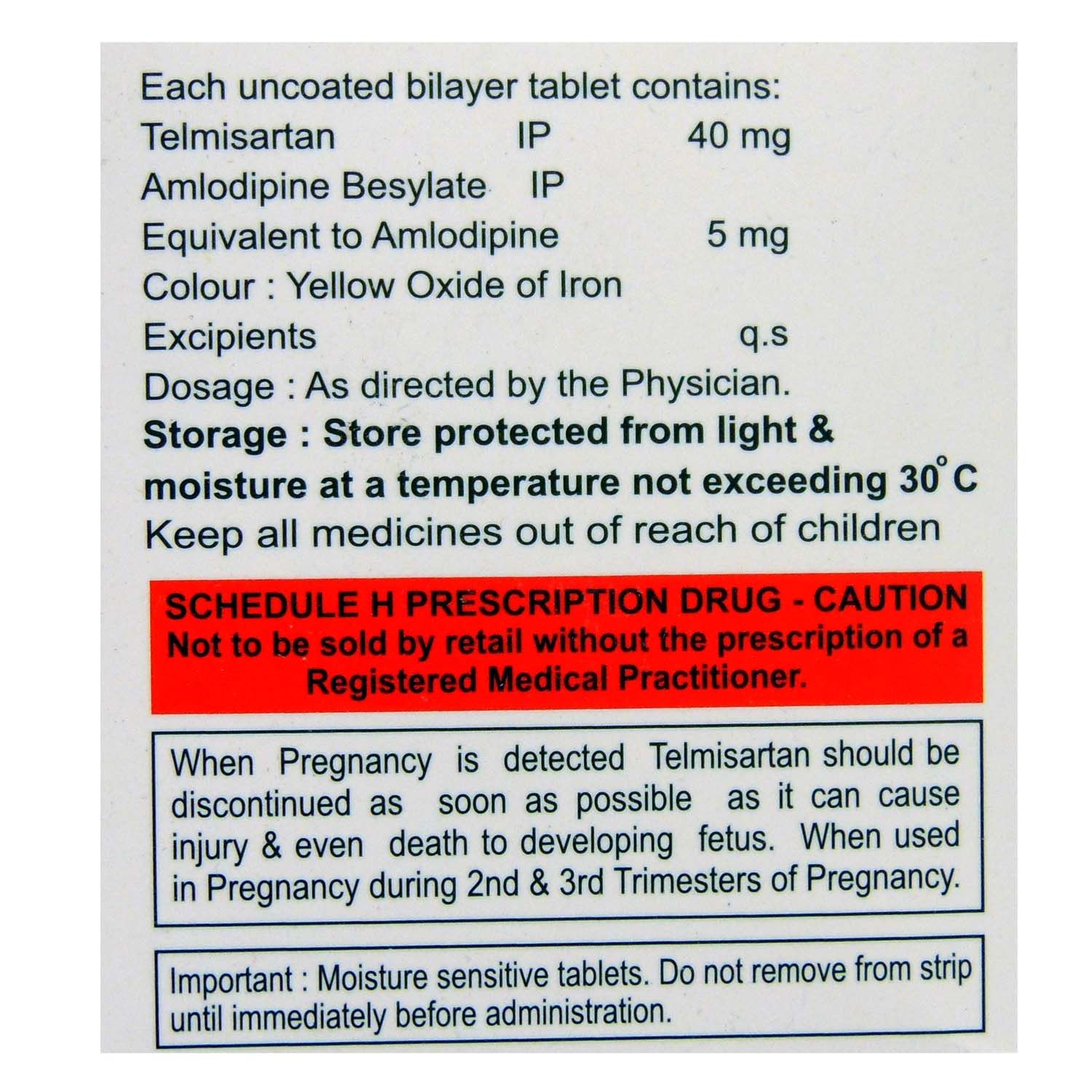 Telzox AM Tablet 10's Price, Uses, Side Effects, Composition - Apollo ...