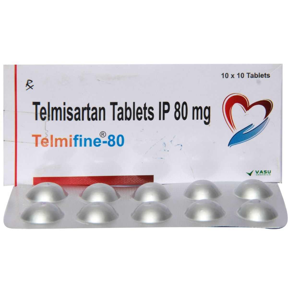 TELMIFINE 80MG TABLET 10'S Price, Uses, Side Effects, Composition ...