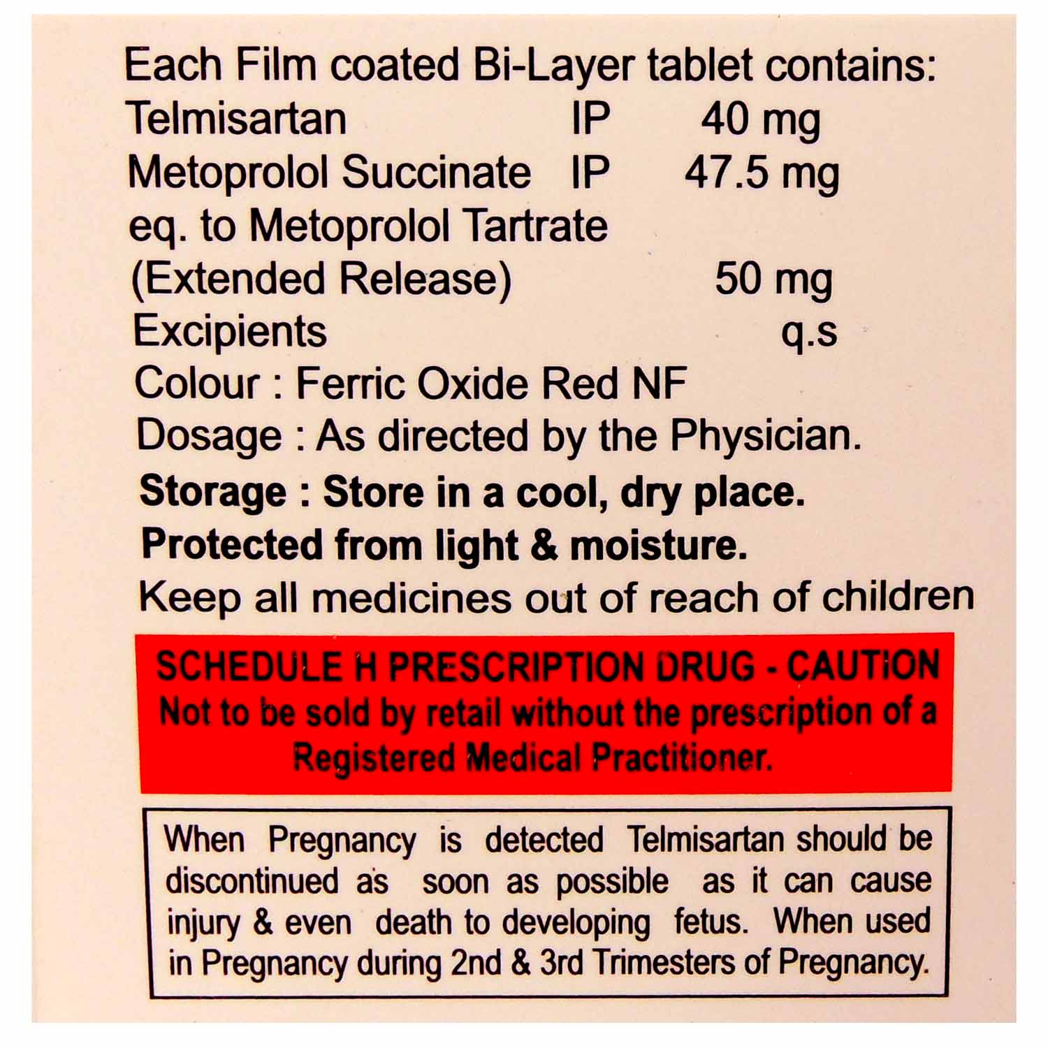 Telzox M 50 Tablet 10's Price, Uses, Side Effects, Composition - Apollo ...