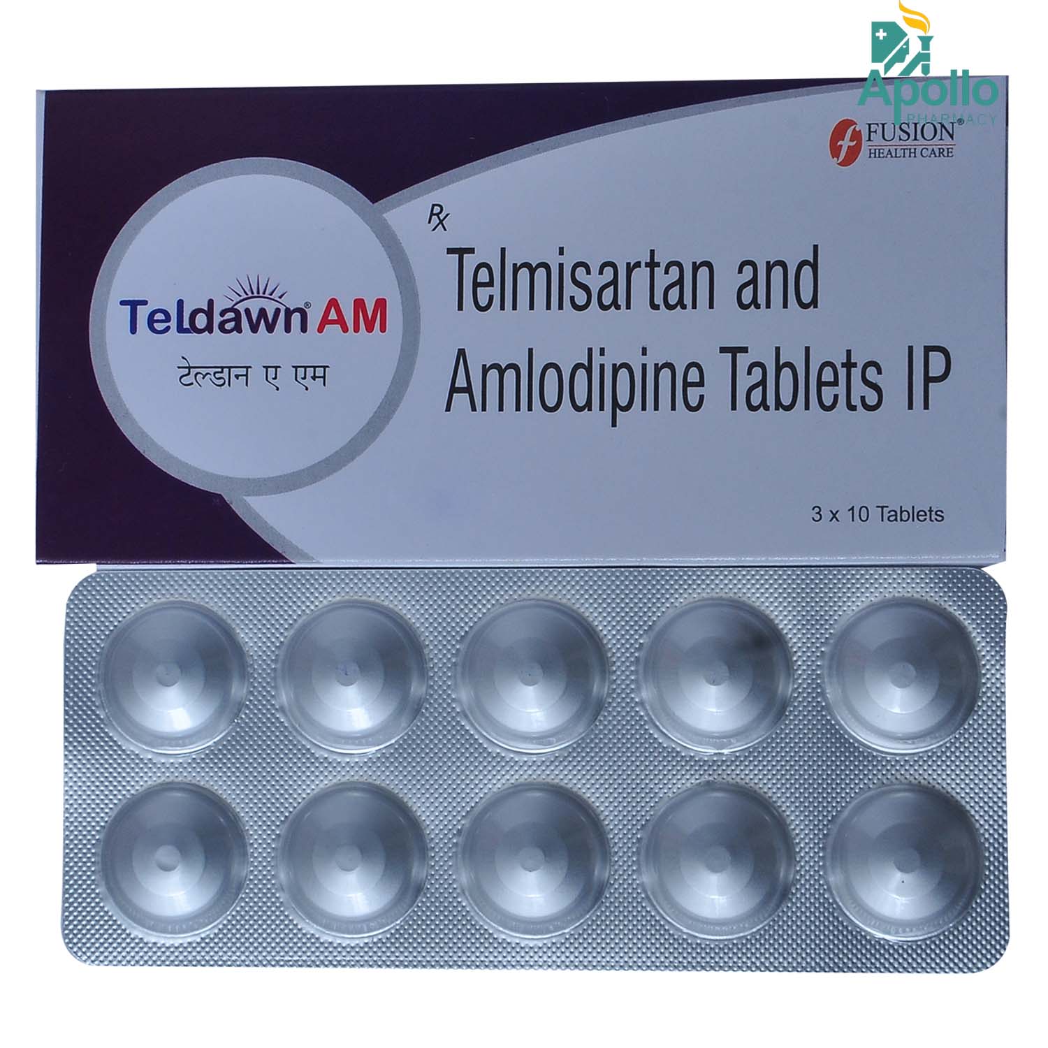 Teldawn AM Tablet 10's Price, Uses, Side Effects, Composition - Apollo ...