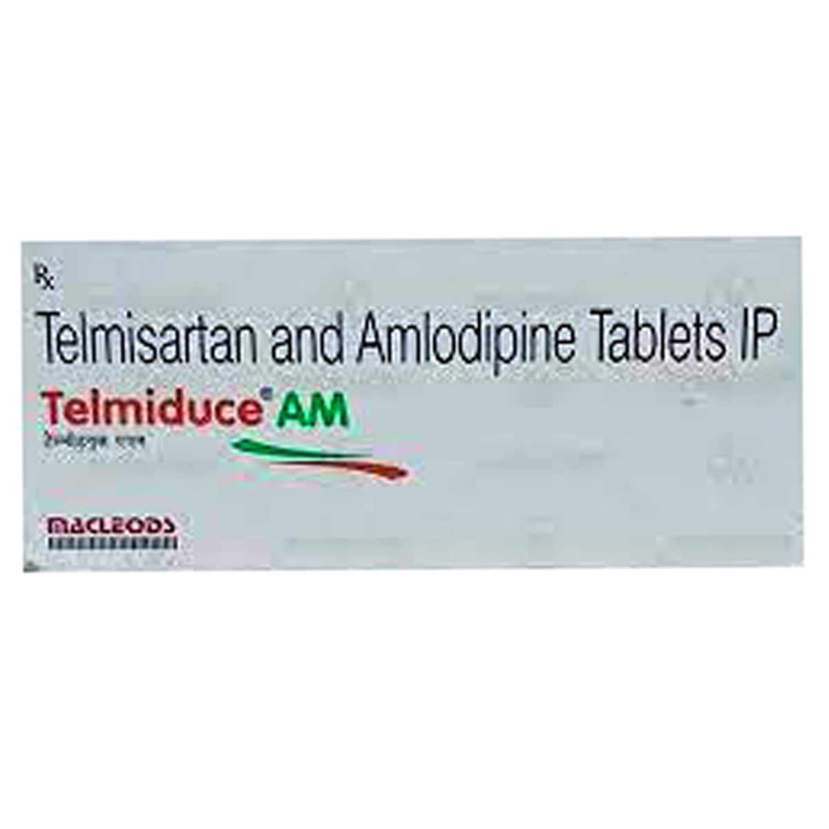 Telmiduce AM Tablet 10's Price, Uses, Side Effects, Composition ...