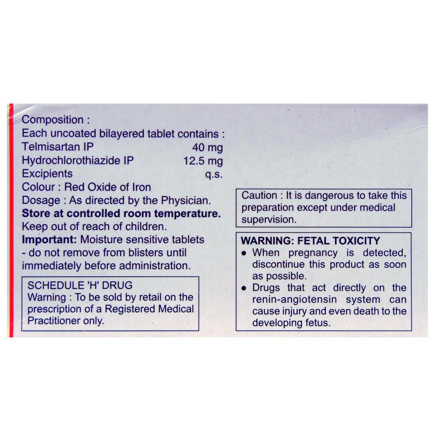 Temsan-H Tablet 15's Price, Uses, Side Effects, Composition - Apollo ...