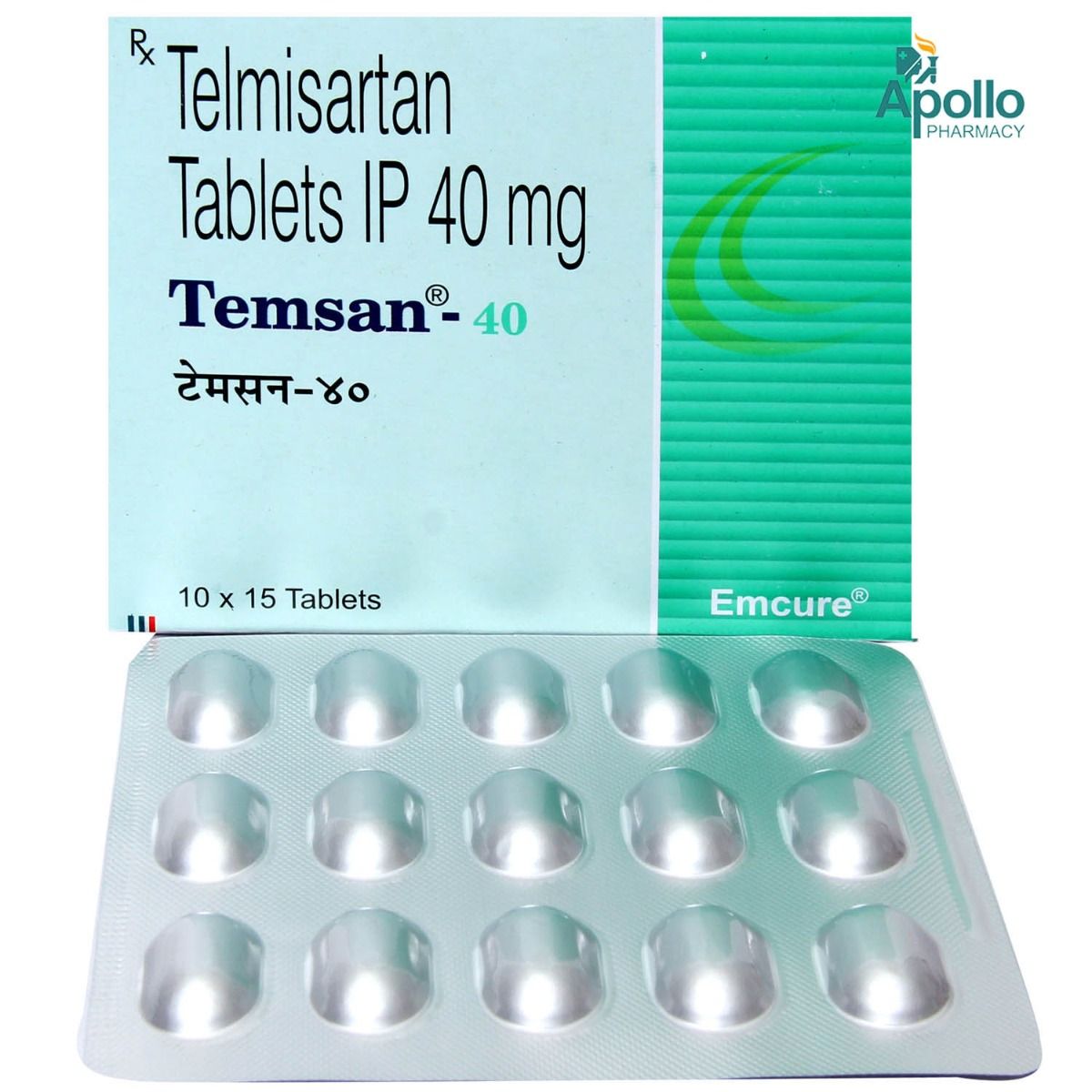 Temsan-40 Tablet 15's Price, Uses, Side Effects, Composition - Apollo ...