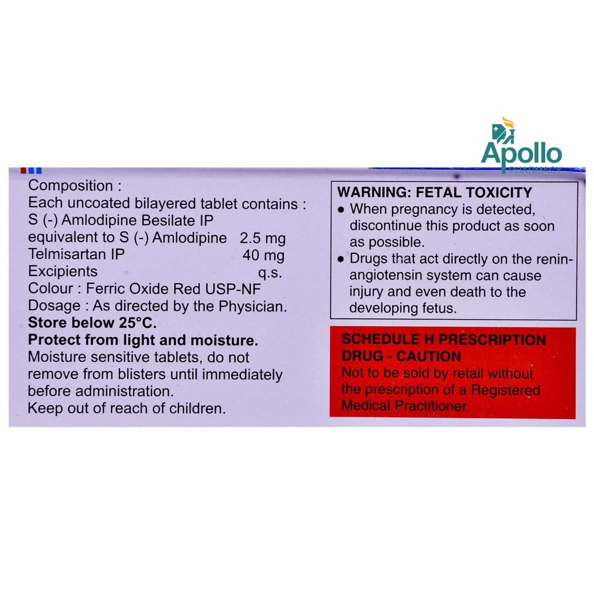 Temsan-AM Tablet 15's Price, Uses, Side Effects, Composition - Apollo ...