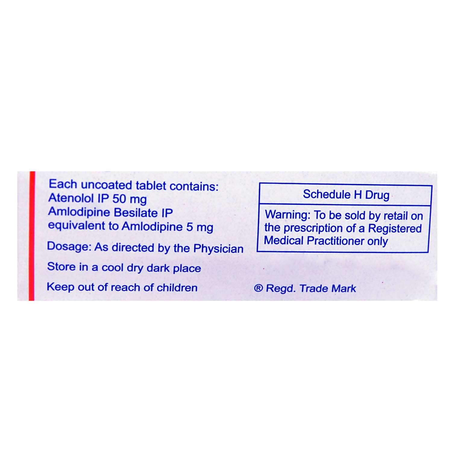 TENOCHECK 50MG TABLET Price, Uses, Side Effects, Composition - Apollo ...
