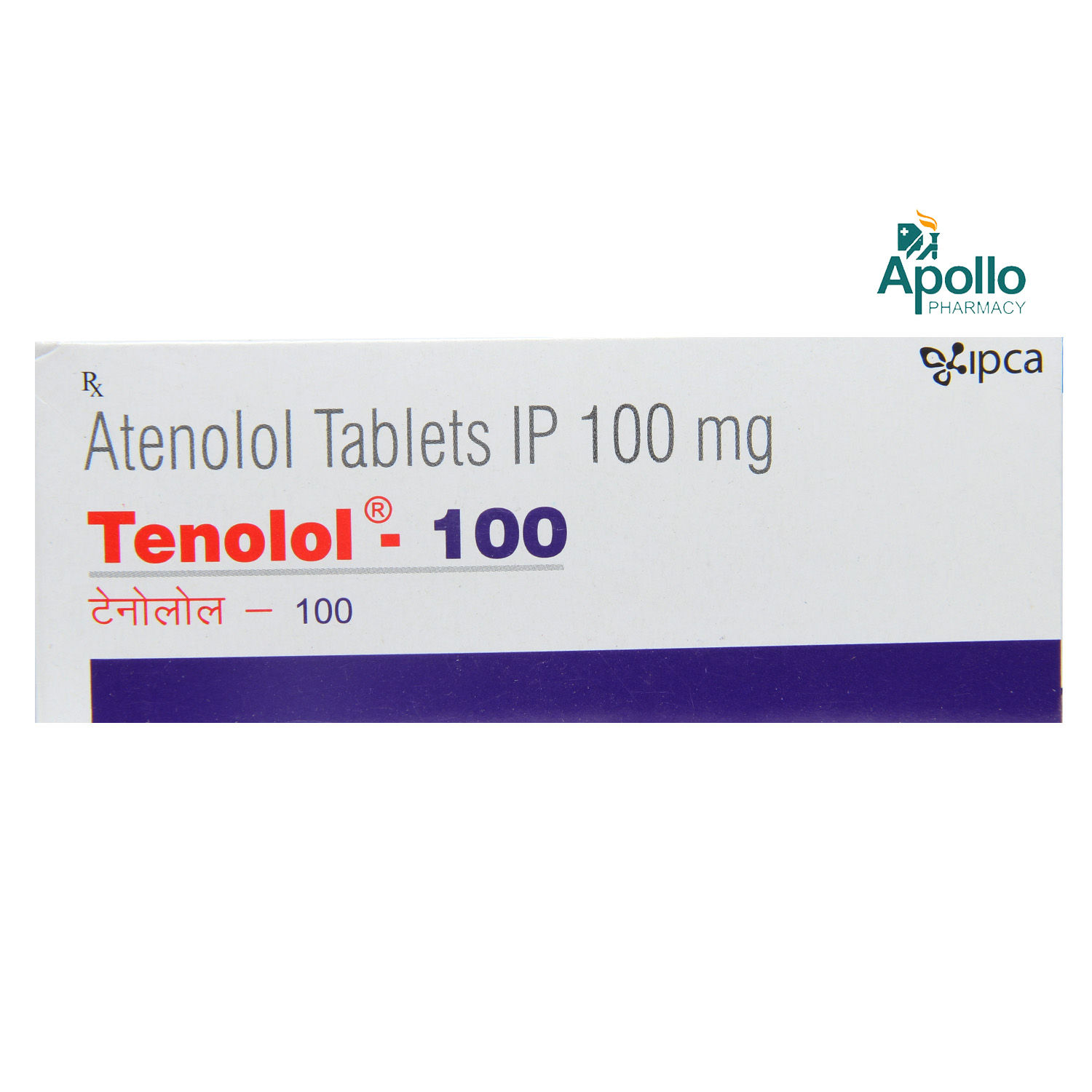 Tenolol-100 Tablet 14's Price, Uses, Side Effects, Composition - Apollo ...