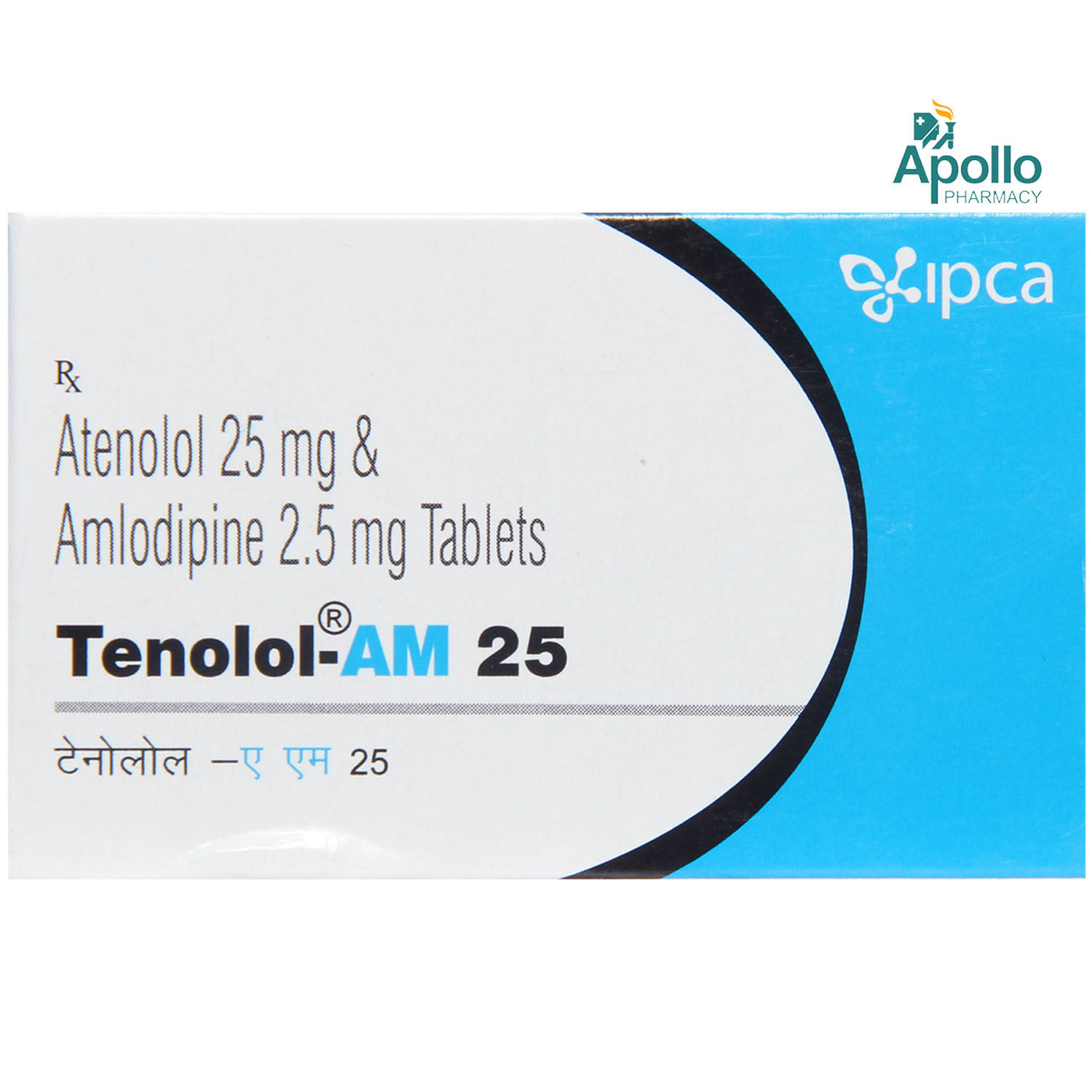 TENOLOL AM 25MG TABLET Price, Uses, Side Effects, Composition - Apollo ...