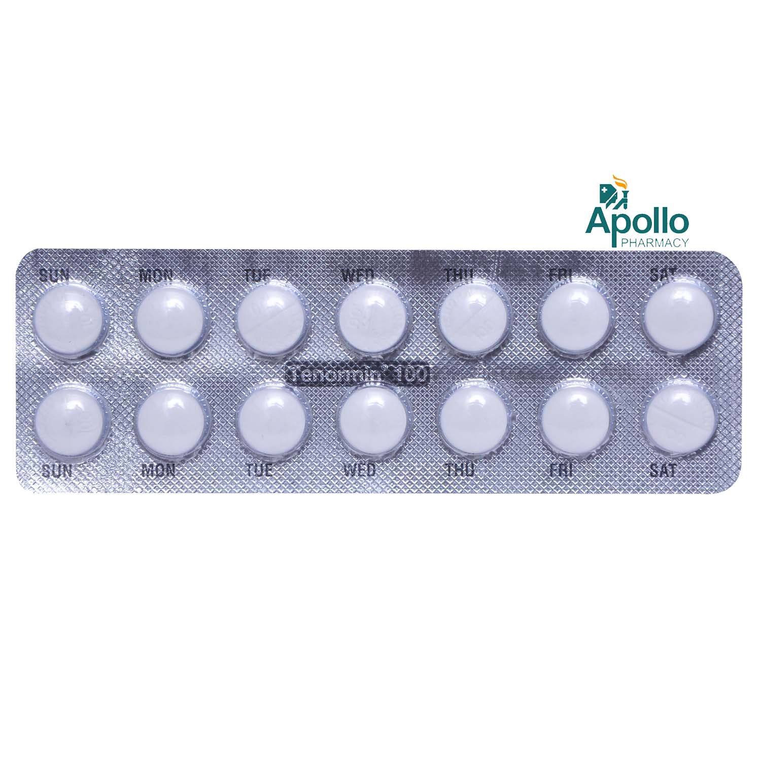 Tenormin 100 Tablet 14's Price, Uses, Side Effects, Composition ...