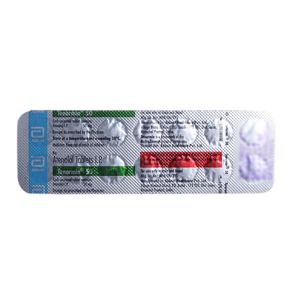 Tenormin 50 Tablet 14's Price, Uses, Side Effects, Composition - Apollo ...