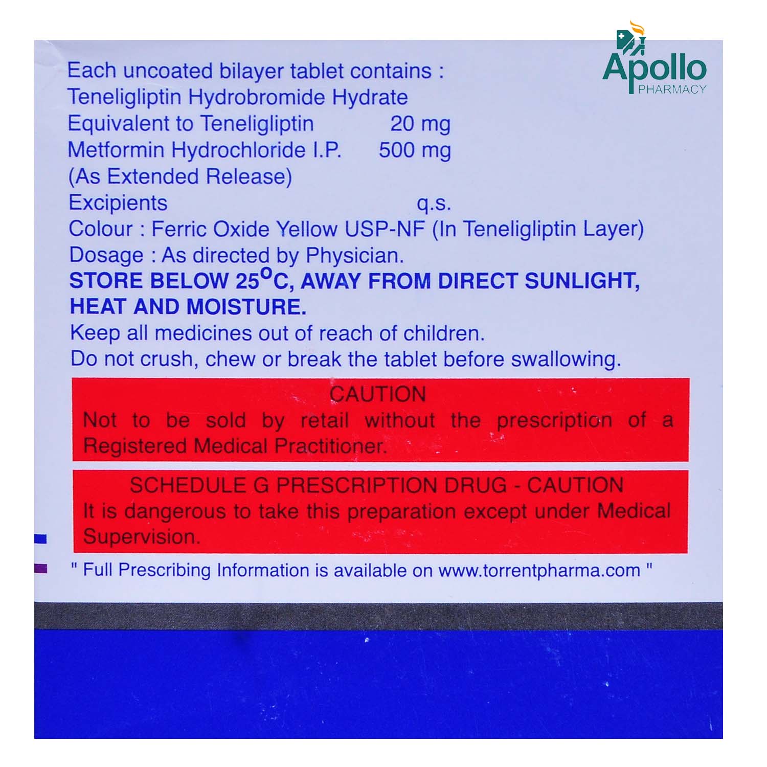 Teneza-M 500 Tablet 10's Price, Uses, Side Effects, Composition ...