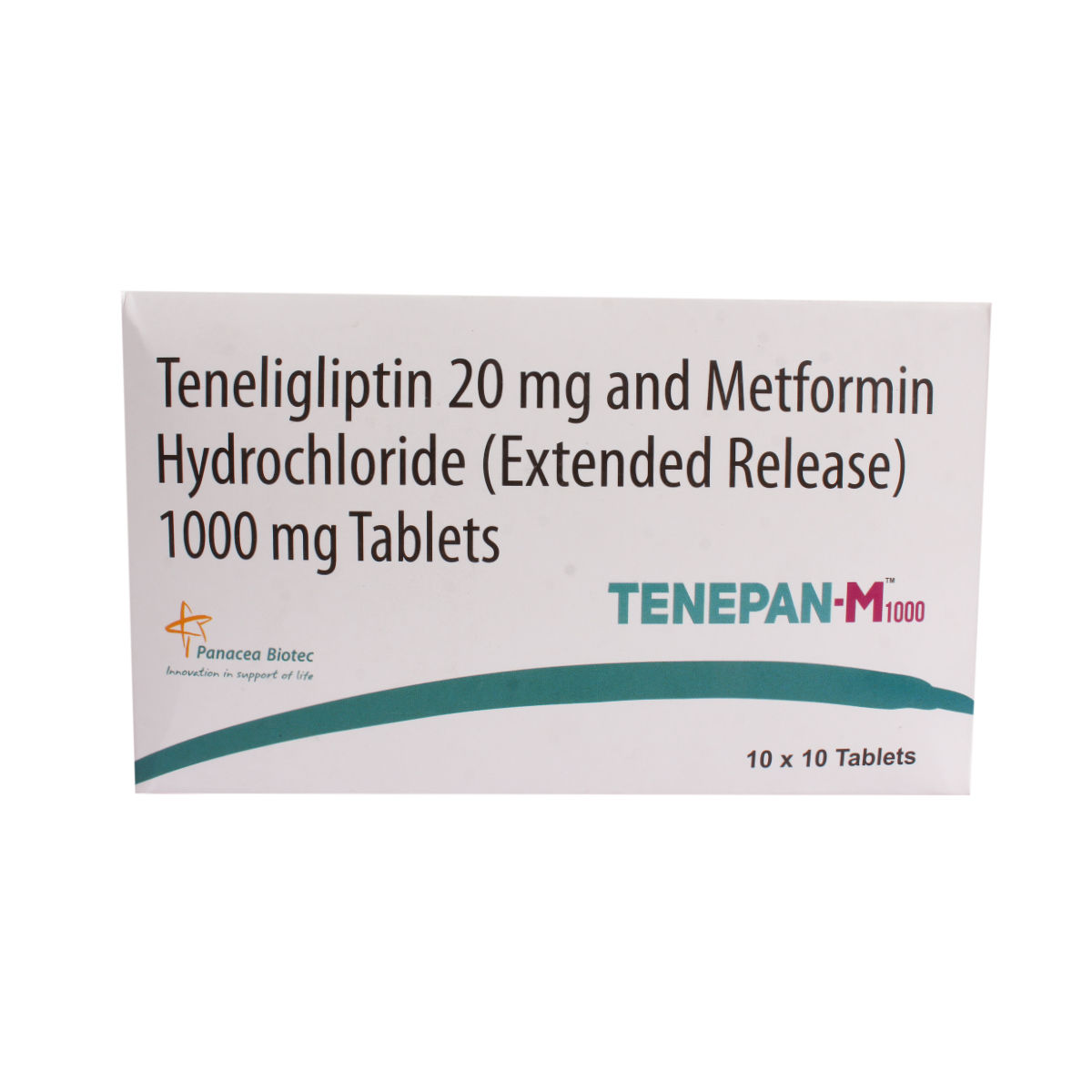 TENEPAN M 1000MG TABLET 10'S Price, Uses, Side Effects, Composition ...