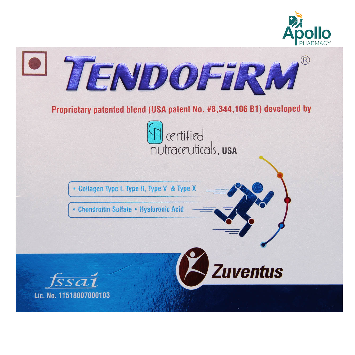 Tendofirm Capsule 15's Price, Uses, Side Effects, Composition - Apollo ...
