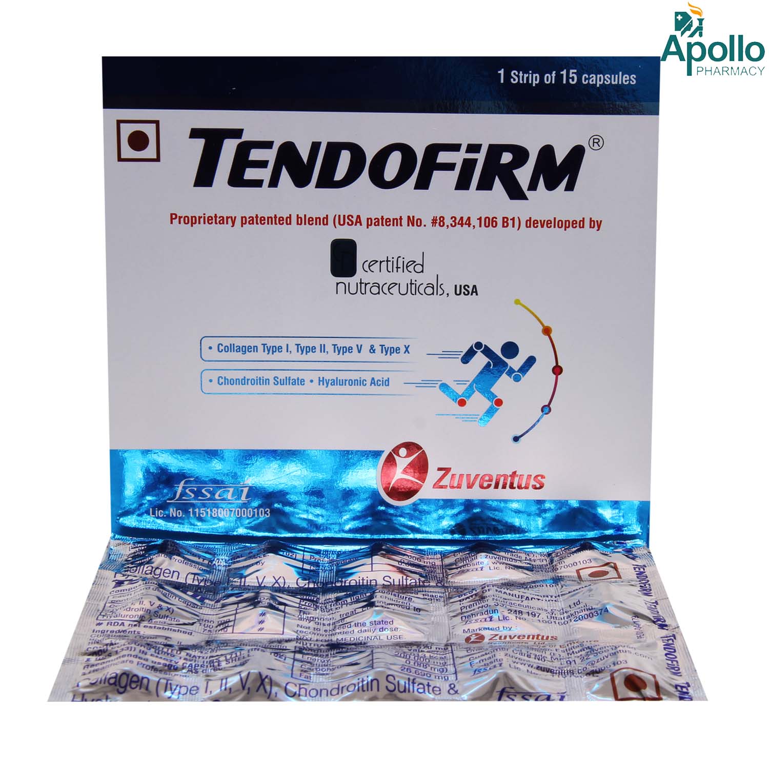 Tendofirm Capsule 15's Price, Uses, Side Effects, Composition - Apollo ...
