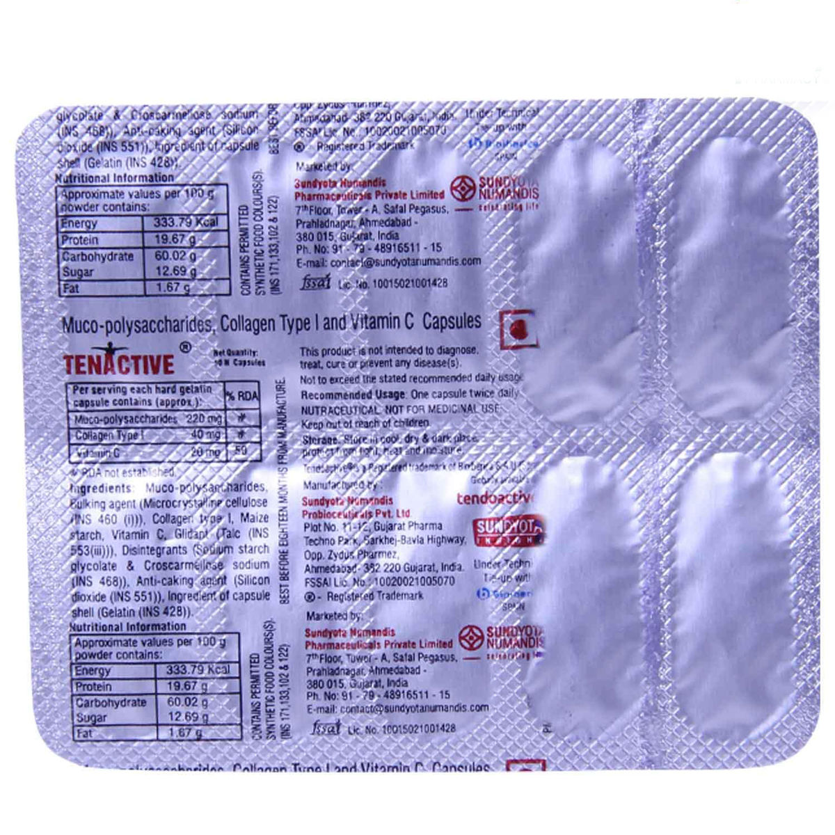 Tenactive Capsule 10's Price, Uses, Side Effects, Composition - Apollo ...