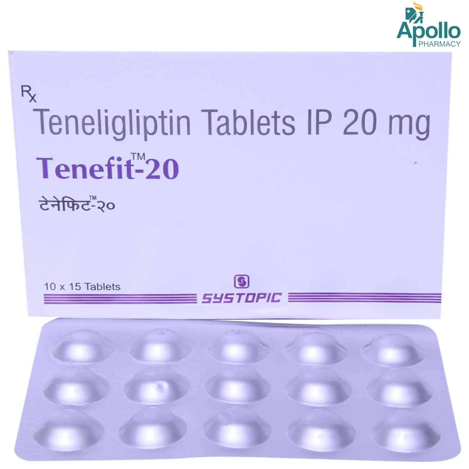 Tenefit-20 Tablet 15's Price, Uses, Side Effects, Composition - Apollo ...