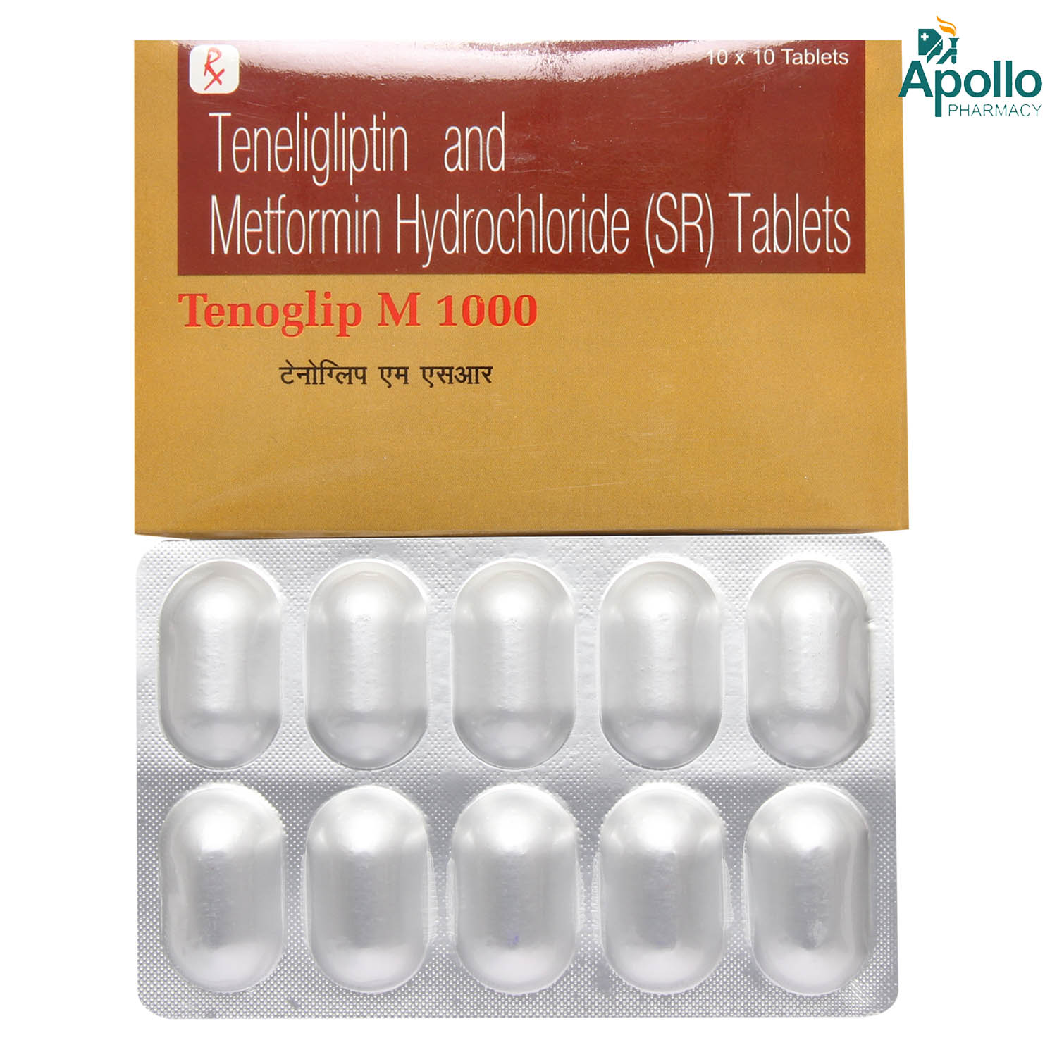Tenoglip M 1000mg Tablet 10's Price, Uses, Side Effects, Composition ...