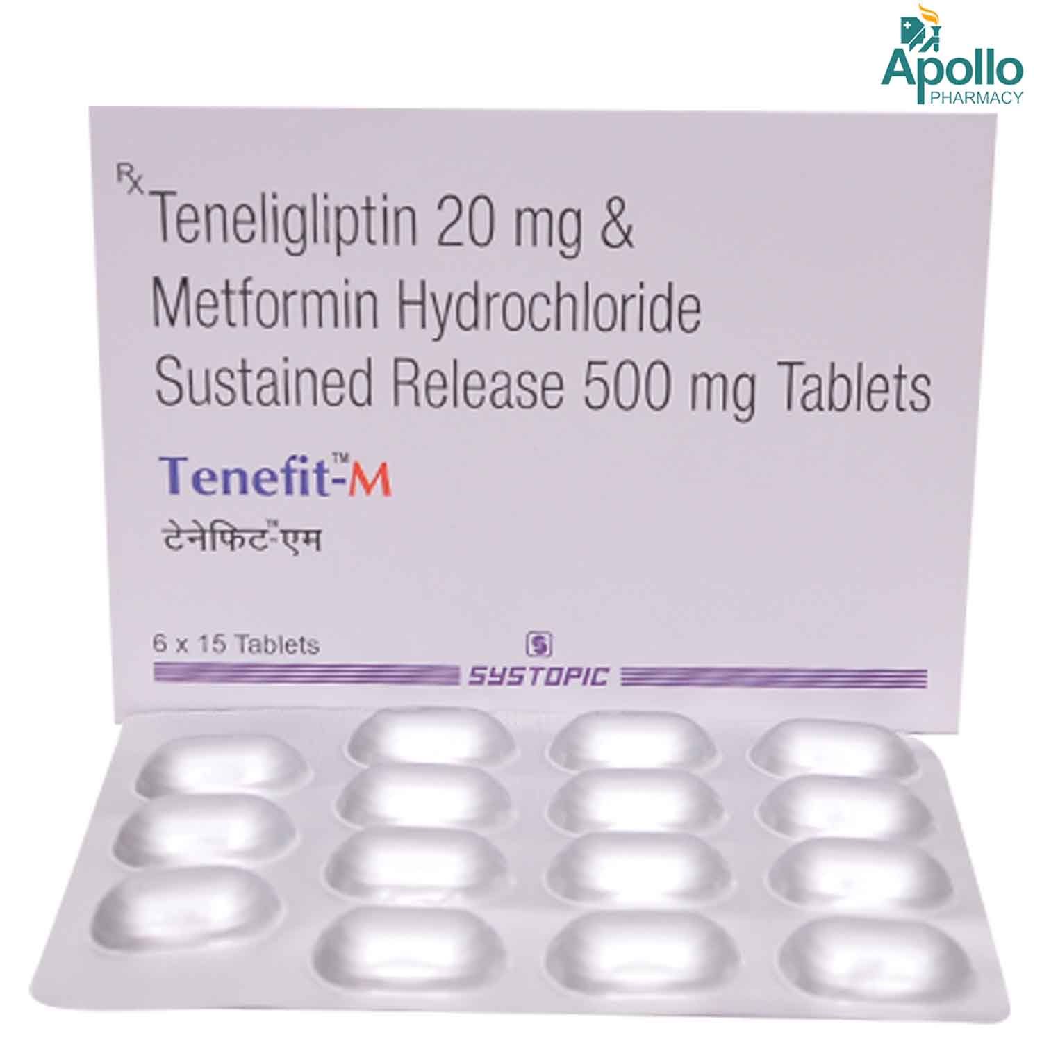 Tenefit M Tablet 15's Price, Uses, Side Effects, Composition - Apollo ...